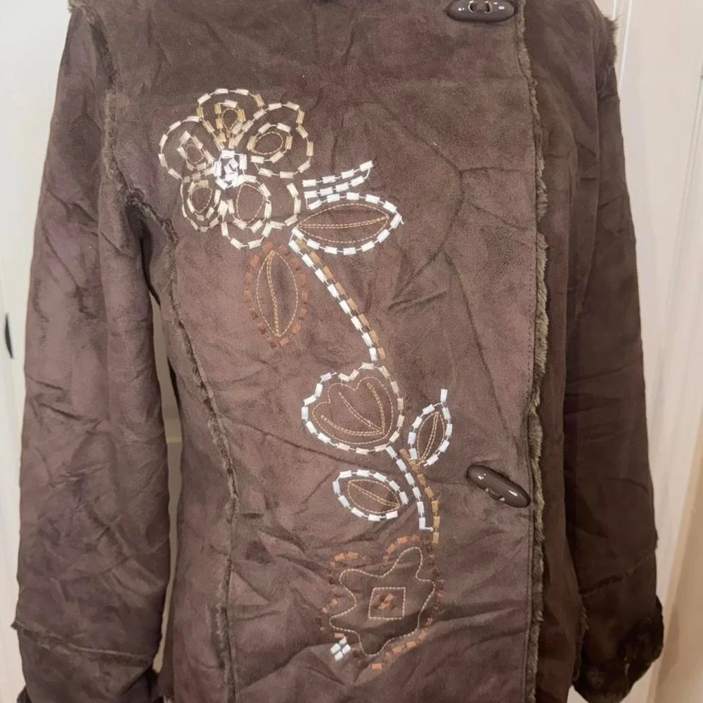 American Vintage | Jackets & Coats | Vintage Y2k Chadwicks Faux Suede ...